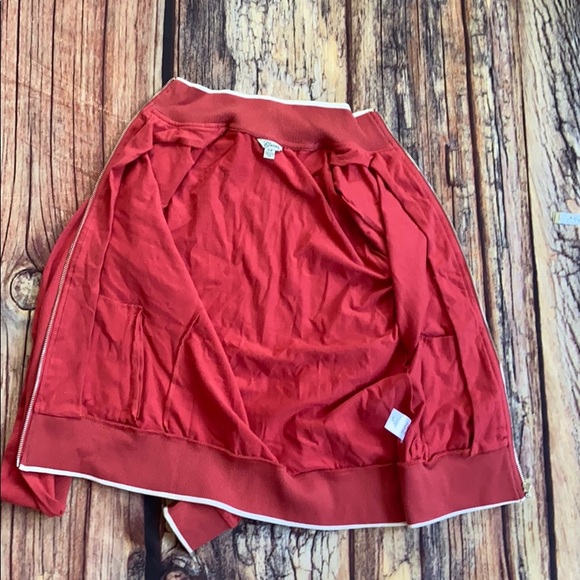 Guess | Jackets & Coats | Guess Red Zip Up With Glitter Logo | Poshmark